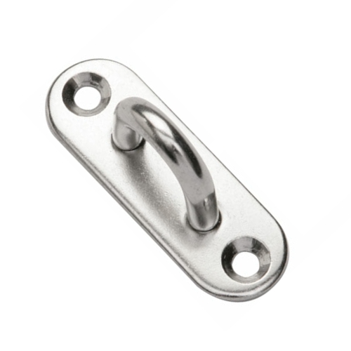 Oval Eye Plate | stainless steel | steelgear