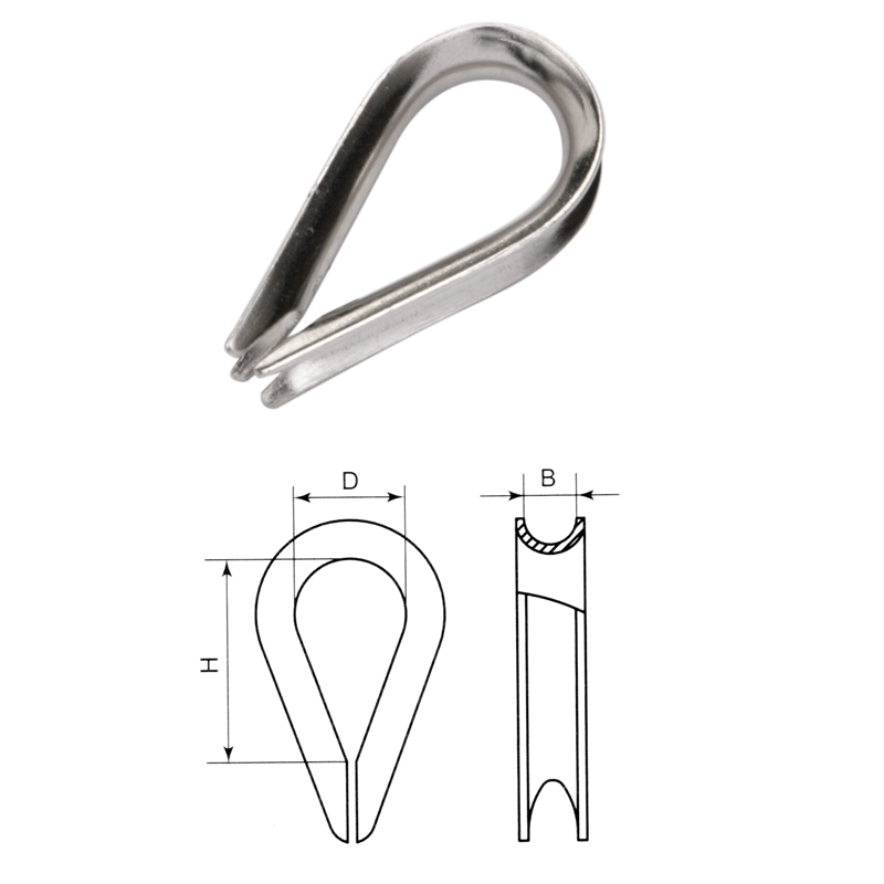 Thimbles | stainless steel | steelgear