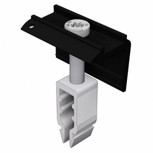 End Clamps Black | Click Type | Fixing Clamps | Steelgear